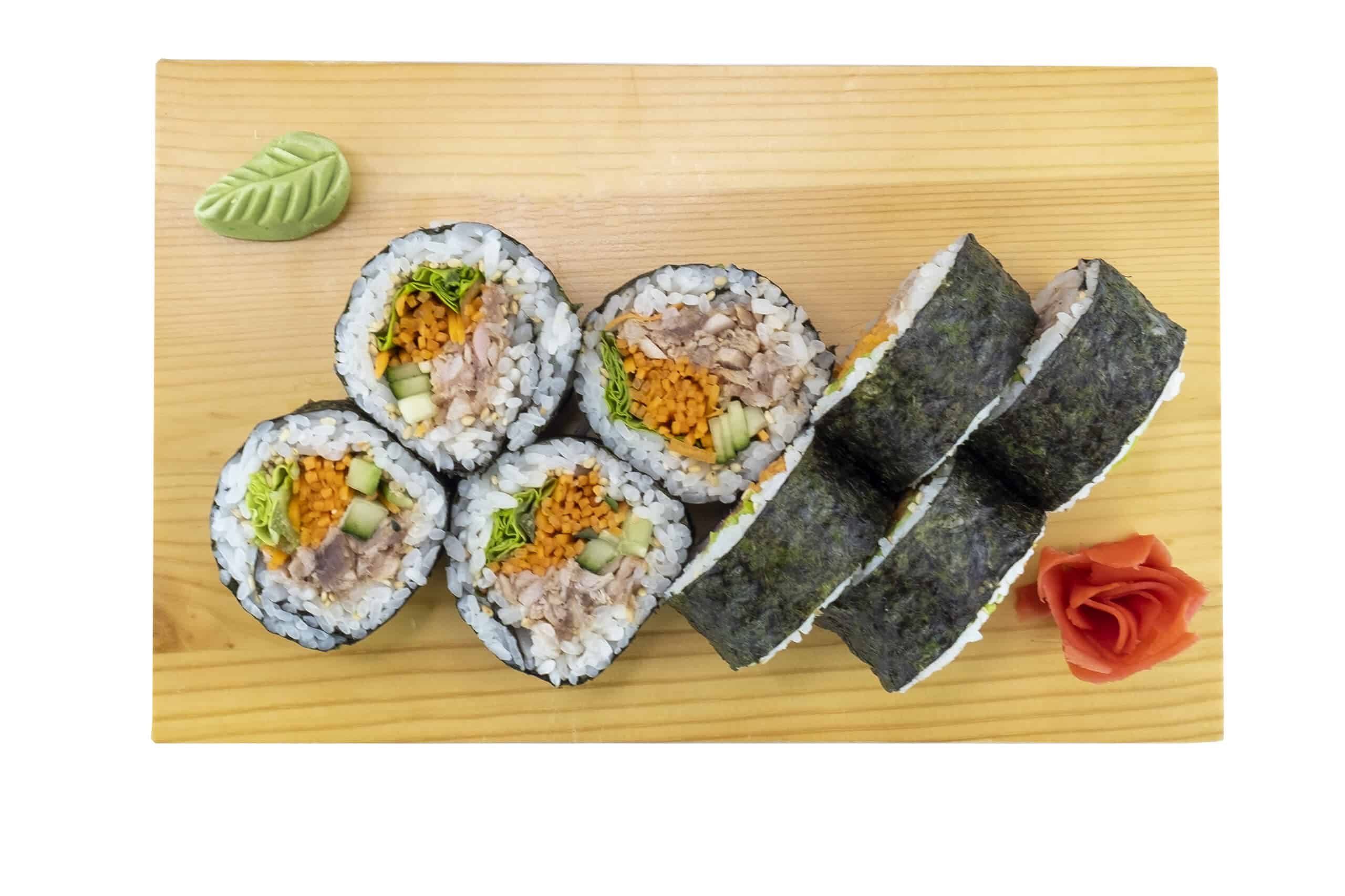 Kimbap (Korean rolls) is a step-by-step recipe from Katana