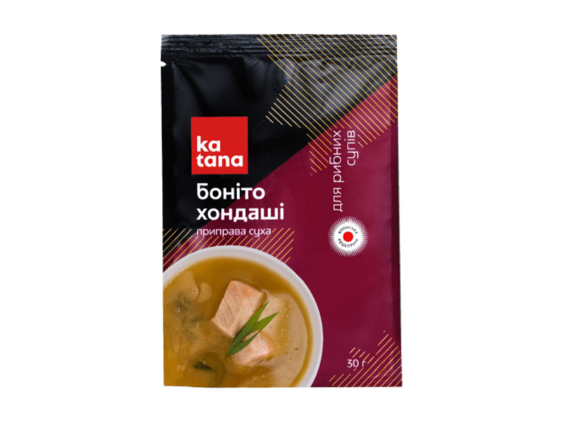 Bonito Hondashi dry seasoning for fish soups - Katana